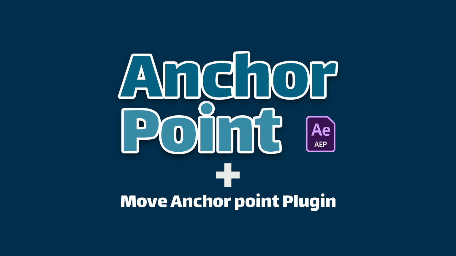 Anchor Point in After Effects - G-Art tutorial